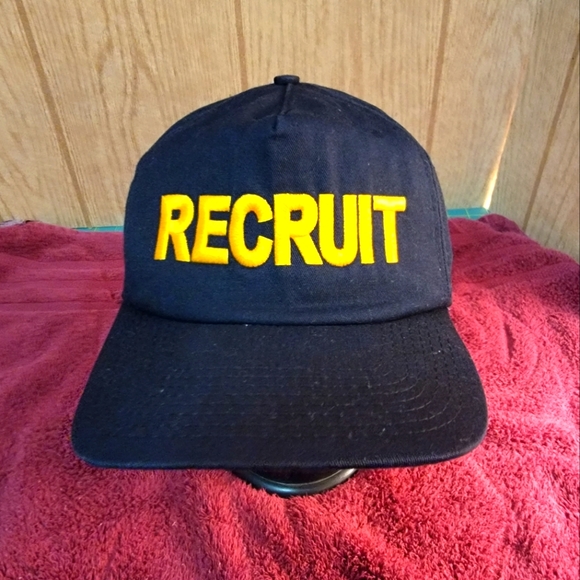 Accessories | Vintage Recruit Cap Hat Snapback Military Police Fbi ...